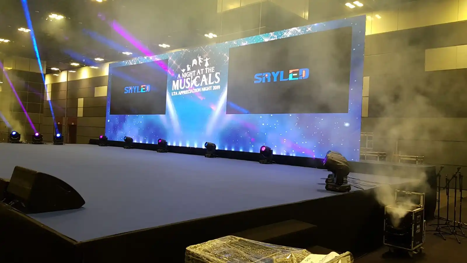 Church Public Backdrops Led Video Wall Panel Indoor P3.91 Hd Led ...