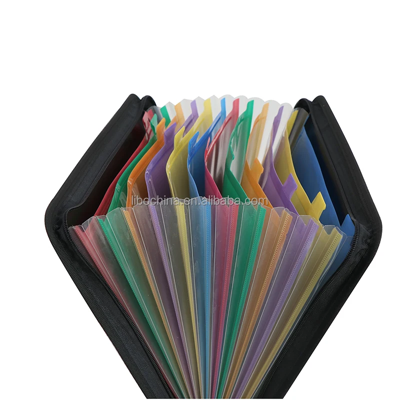 13 Pockets A4 Size File Folder Water Resistant Document Holder With ...