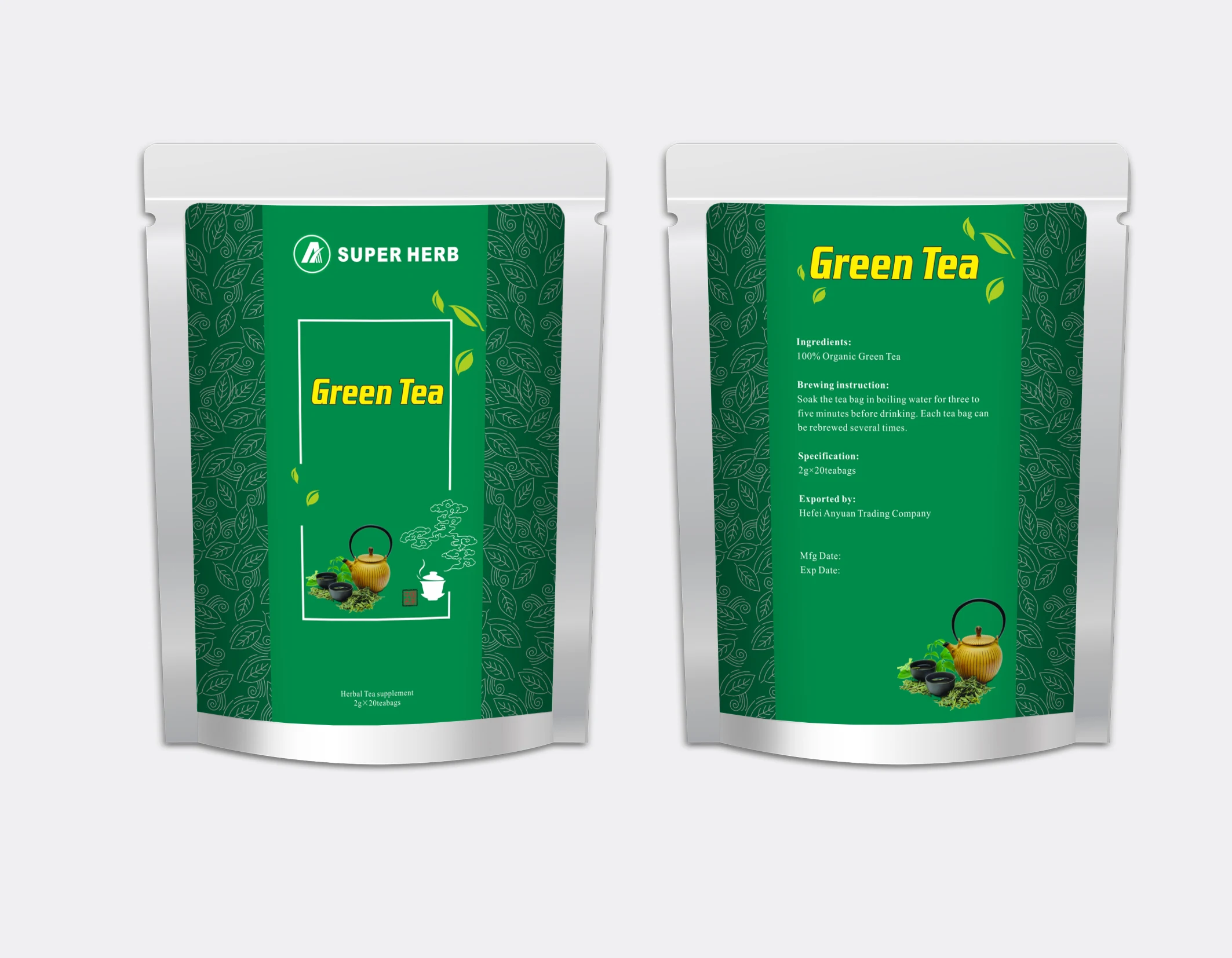 High Quality Dried Tea Green Tea With Refreshing Taste - Buy Tea,Green ...