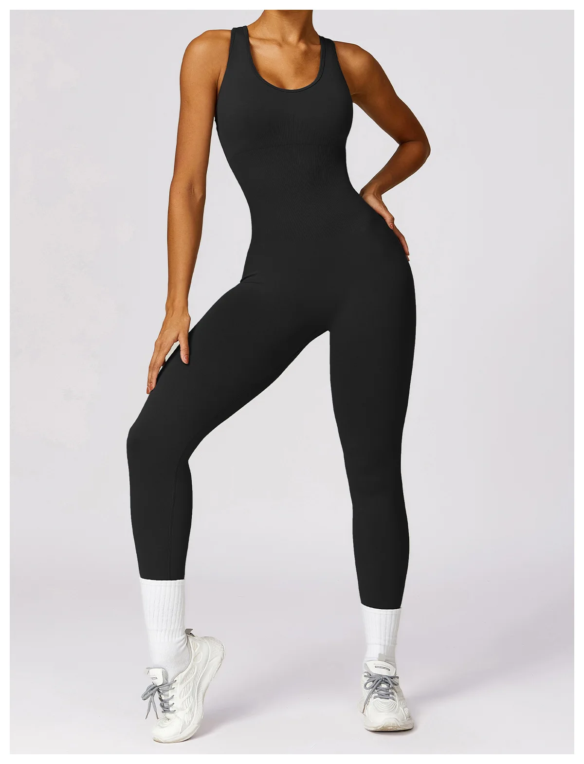 Wholesale Women Fitness Yoga Bodysuit Rompers Sports Workout Playsuits ...
