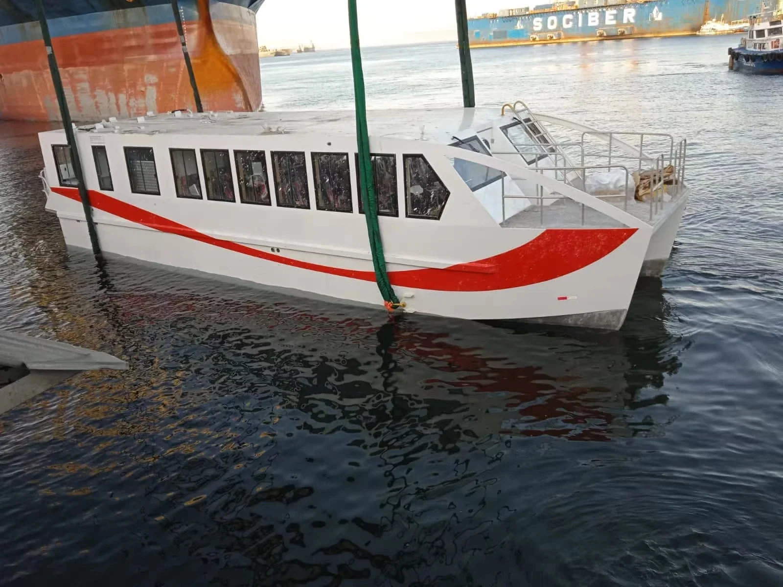Custom 30 to 100 Seats Aluminum Alloy Touring Passenger Ferry