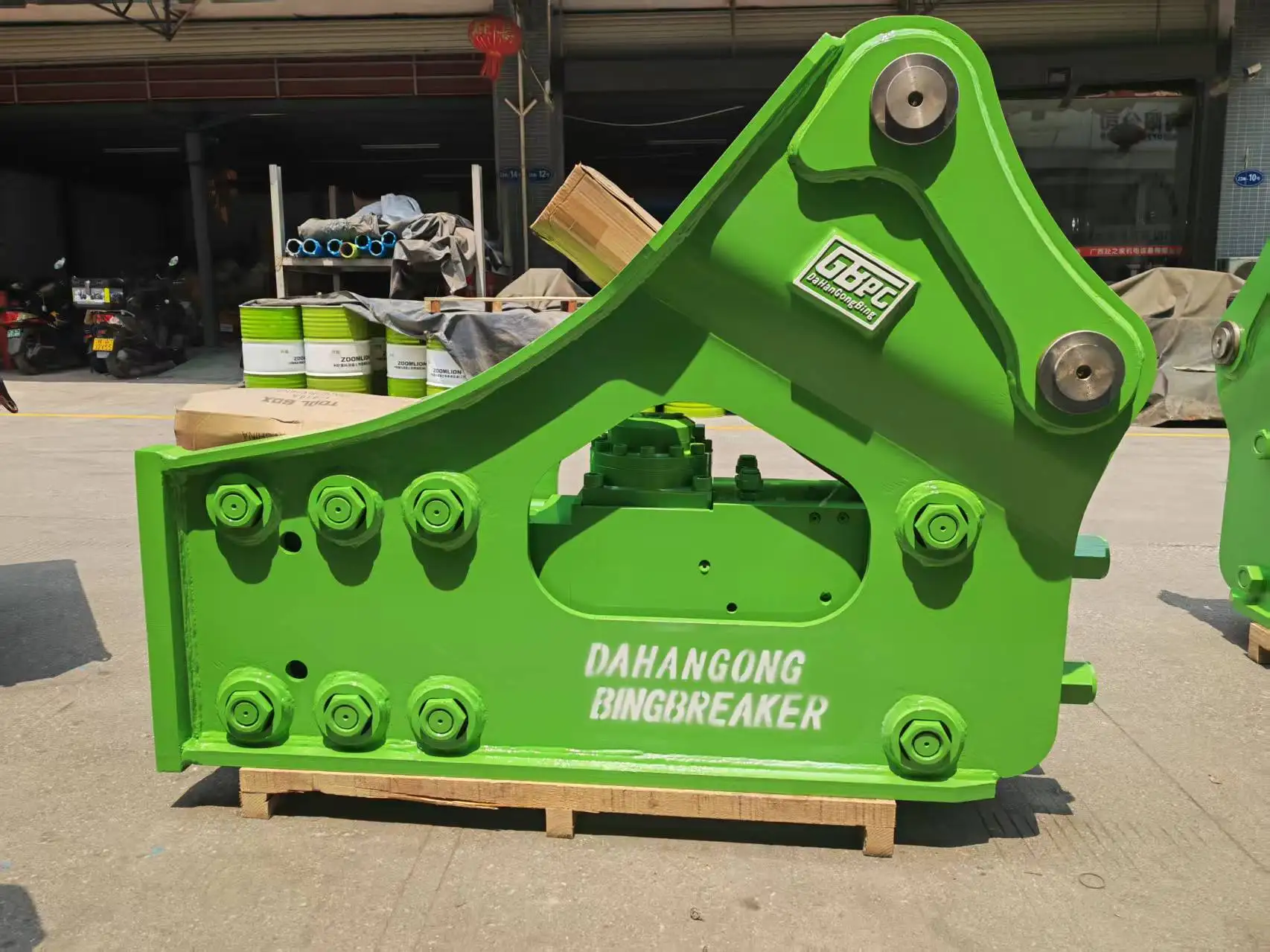 Hydraulic Rock Drill Breaking Hammer for Excavators Sany Doosan Hitachi ...