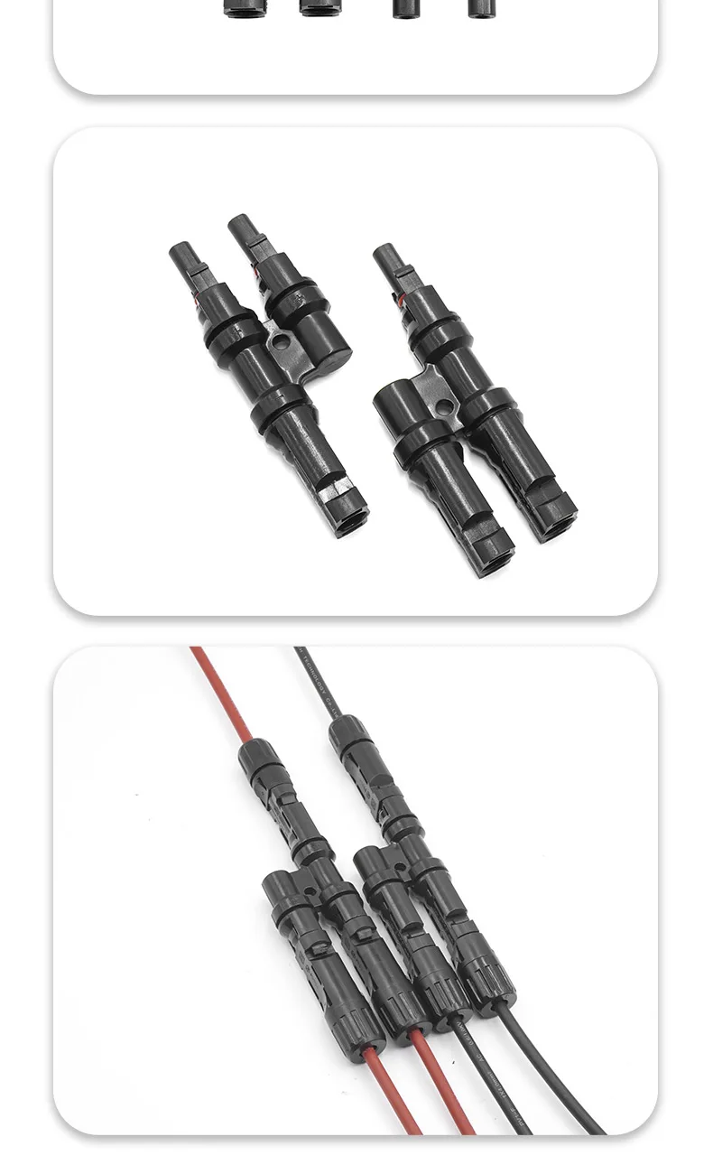 Tinned Copper Solar Panels Photovoltaic Connector Pv004 T2 Panel Solar ...