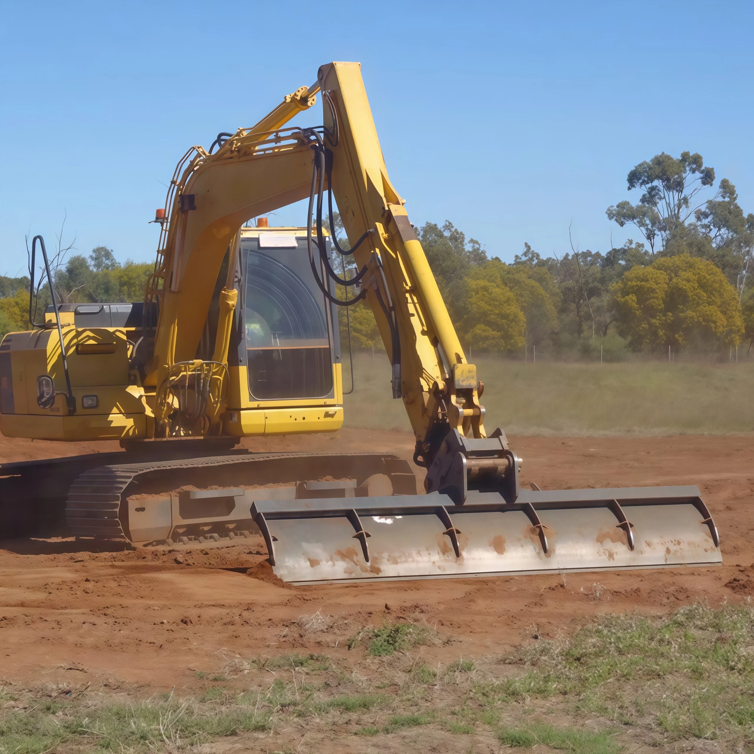 WIGON Customized Excavator Grader Beam Tilt Blade Manual Mechanical ...