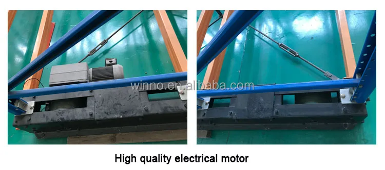 Heavy-Duty Steel Rack Automated Electric Mobile Warehouse System Radio ...