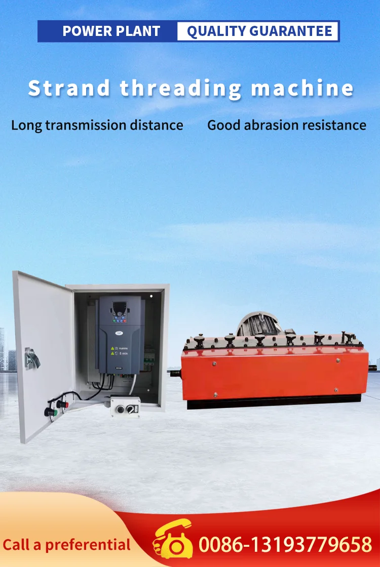 Prestressing Concrete Construction - Efficient Strand Pulling Equipment