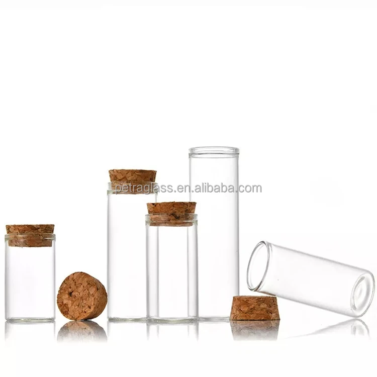 Wishing Drifting Bottle 30ml 40ml 50ml 60ml 80ml 100ml Clear Tubular ...