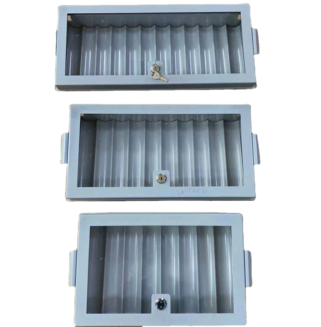 10 Row Silver Metal Poker Chip Tray,Casino Chips Tray - Buy Poker Chips ...