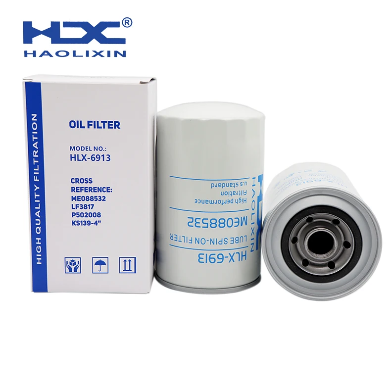 For Sk200-5 Sk210-6e Excavator Oil Filter Me088532 Ks139-4 Lf3817 ...