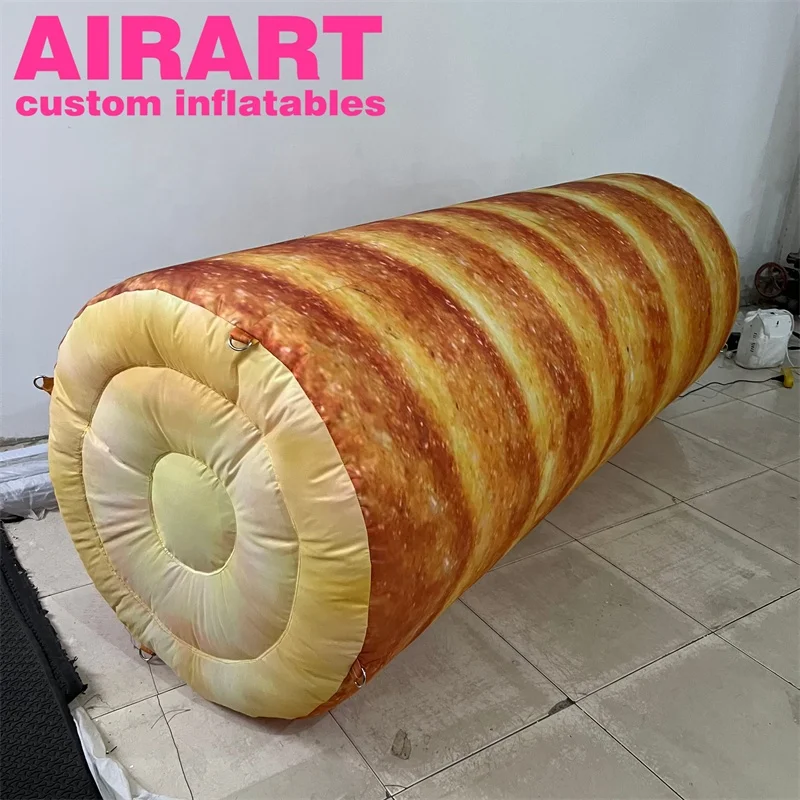 Giant Inflatable Bread Cartoon Balloon - Customizable Model