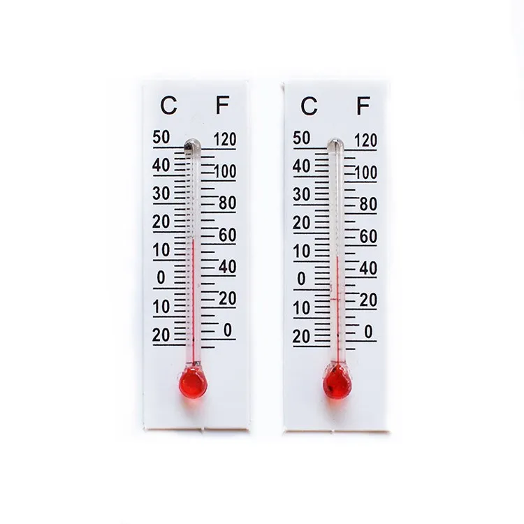 Small Paper Thermometer Glass Craft Thermometer Complete Specification ...