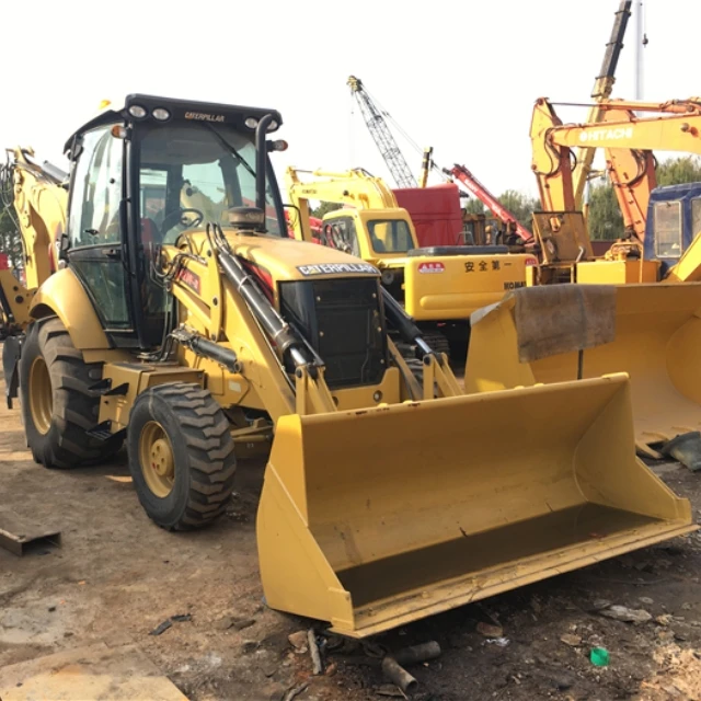 Used original japan Caterpillar 420F Backhoe Excavator Loader High ...