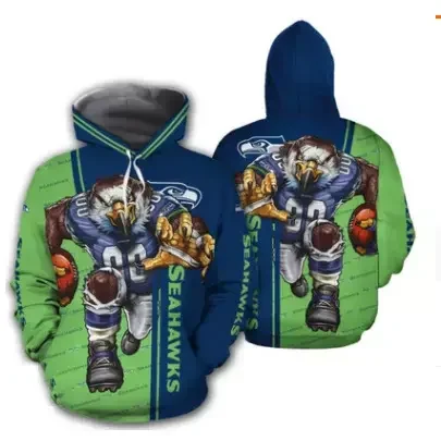 2022 Fashion America Hot Sale Football Team Sports Hoodies 3d Print ...