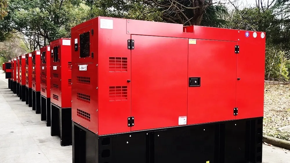 Diesel Generator Set Silent Canopy Generator Leroy Somer Alternator ...