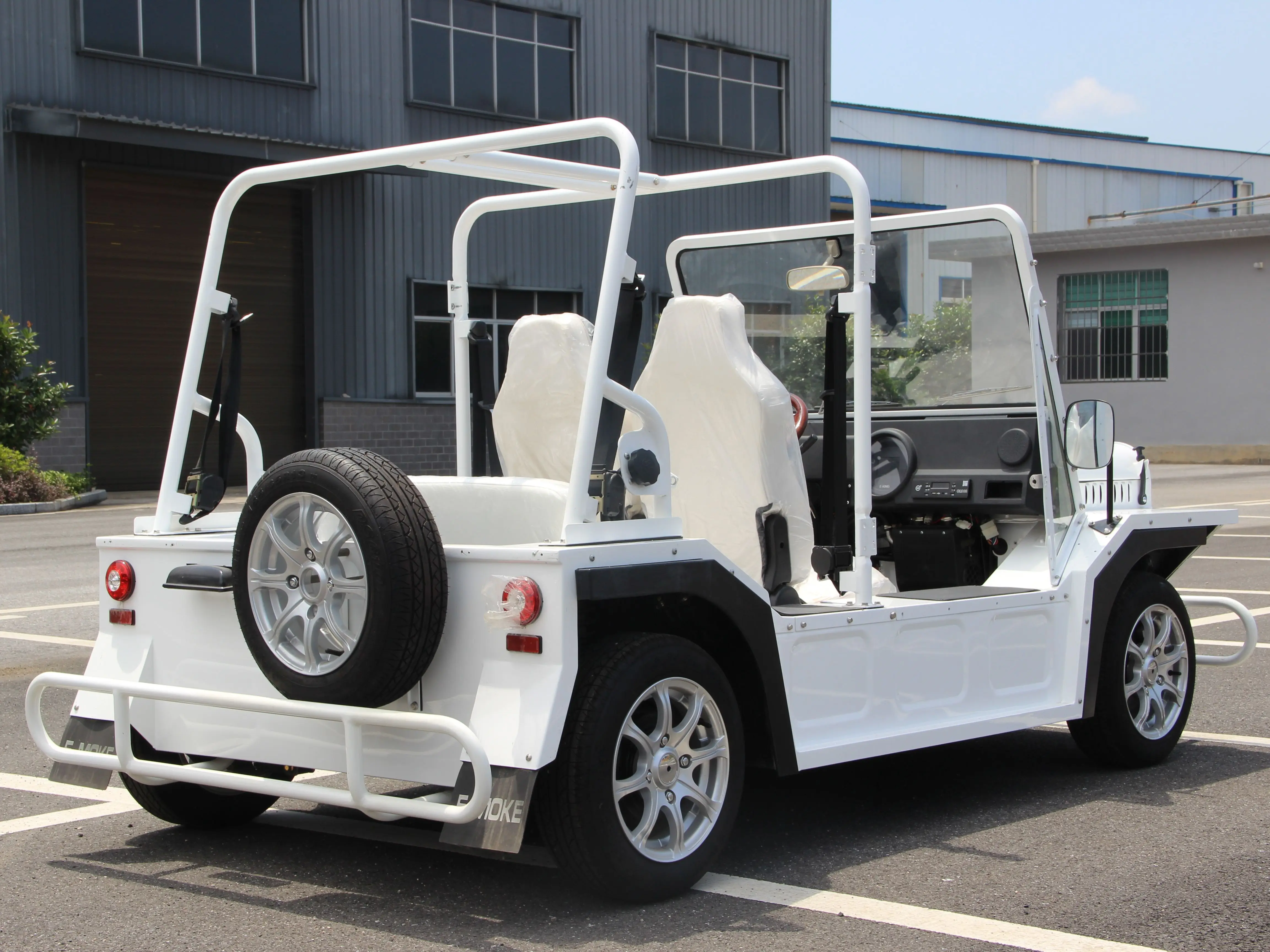 Small Beach Mini Moke Car Golf Go Cart - Gasoline Powered, Adjustable ...