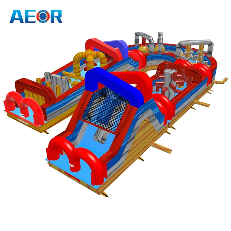 Commercial Inflatable Obstacle Adult Competition Inflatable Obstacle ...