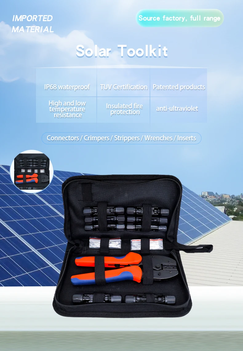 Solar Installation Pv Design Cable System Crimper Installation ...