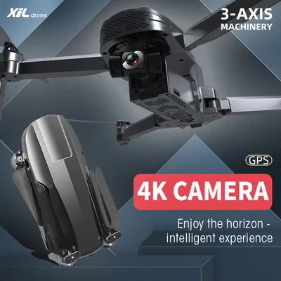 Newest XIL 011RTS Professional GPS Drone with 3 Axis Gimbal 4K Self stabilizing Camera 3KM RC Distance Obstacle Avoidance Dron