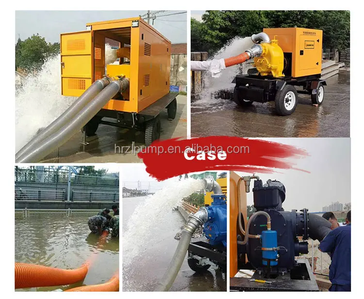 Sewage Water Dewatering Centrifugal Smart Driven High Pressure Diesel ...