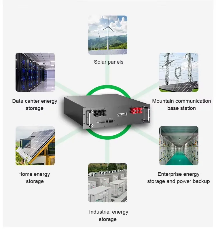 Energy Storage Stackable Lifepo4 Battery Akku 51.2V 2.56kwh 5.12kwh 7 ...