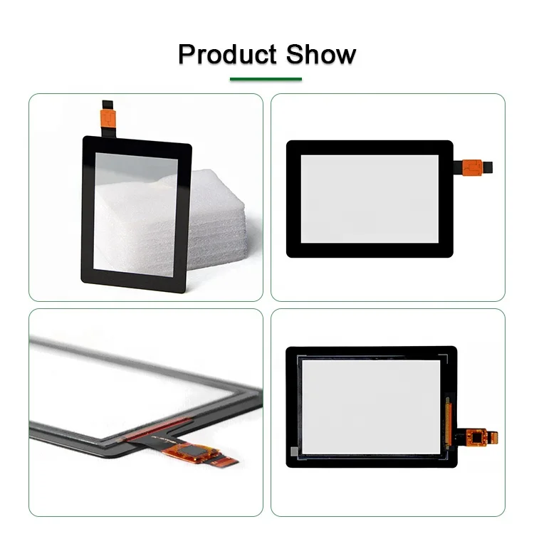Small Size Custom Industrial Touchscreen I2C USB Tempered Glass 2 2.4 2 ...