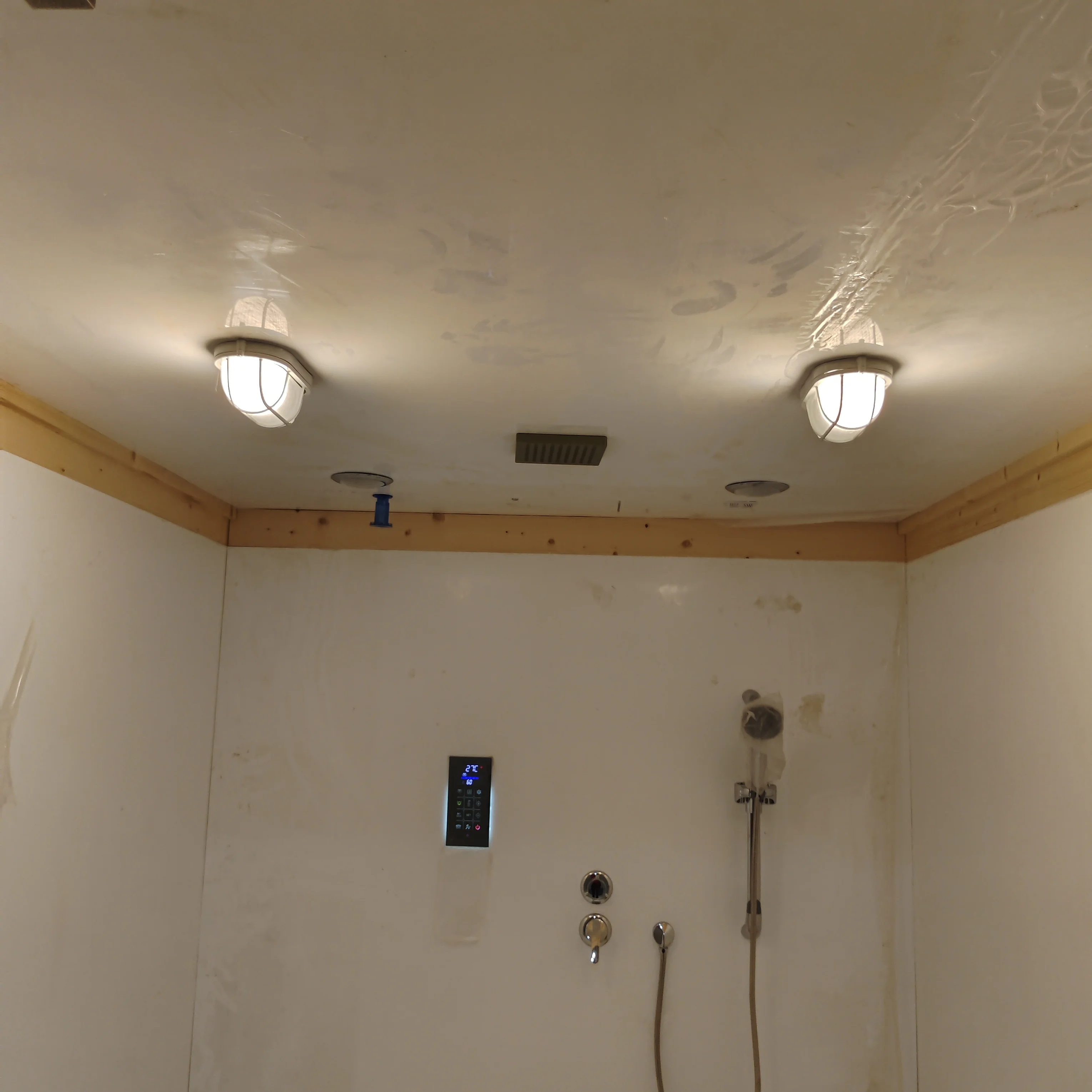 New Wooden House Combo Gazebo Wet Steam/ Shower/changing/toliet/dry ...