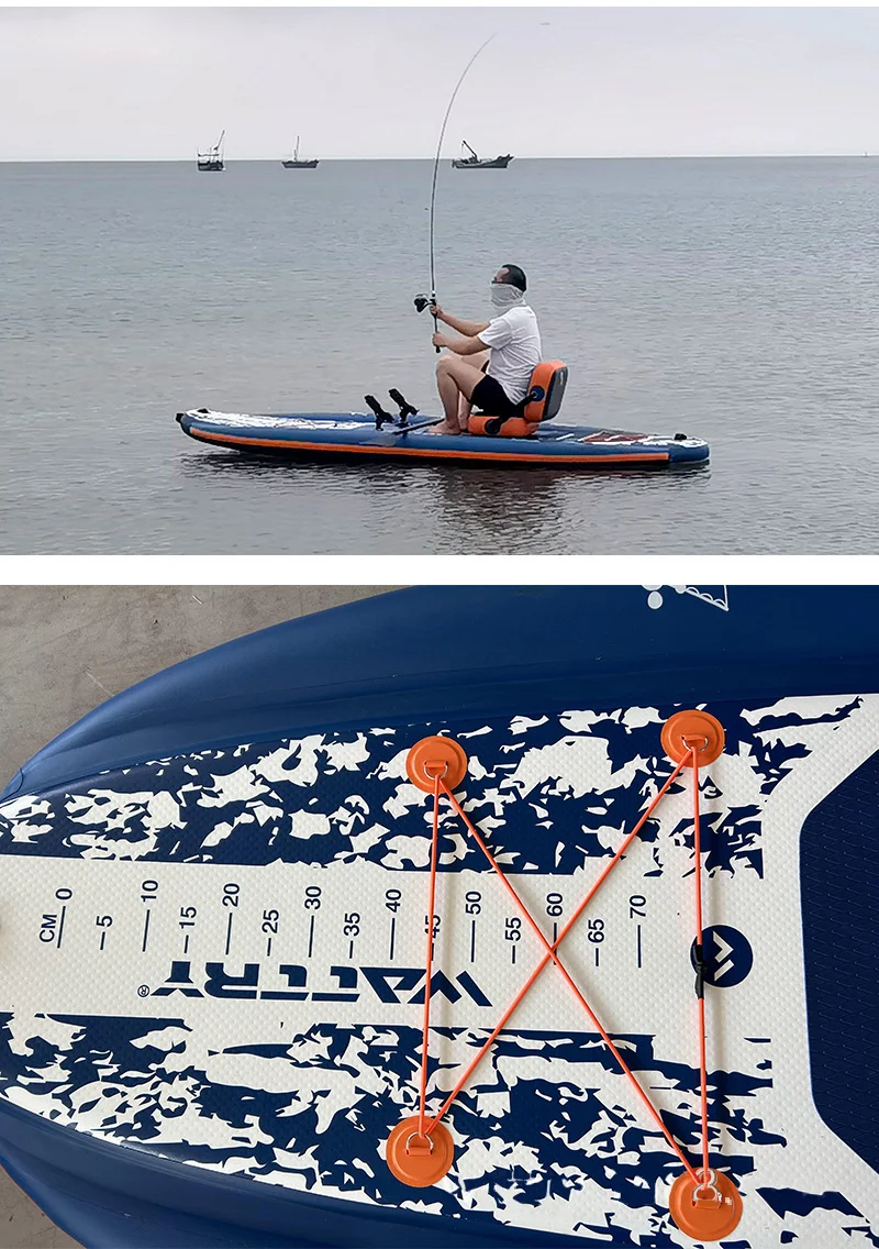 Surfing Fishing Board Inflatable Large Paddle Board Fishing ultra Wide ...