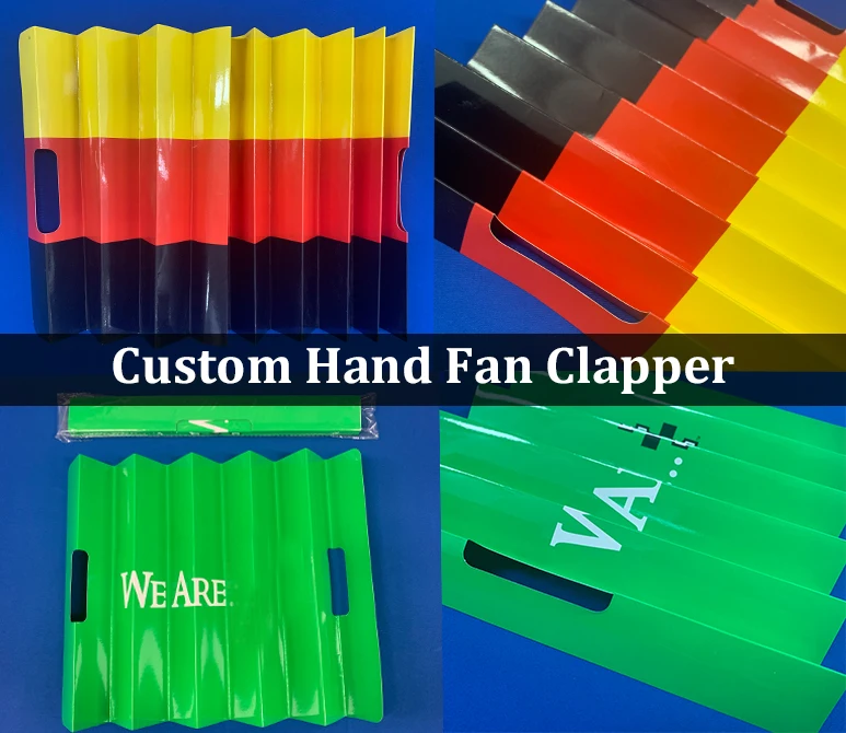 Hot Sale Football Fans Paper Hand Clapper Promotion Banner
