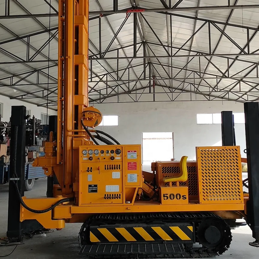 Dth Hammer Drilling Deep Borehole Ground Water Well Drill Machine For ...
