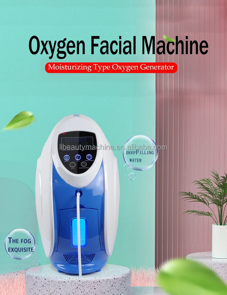 O2toderm Oxygen Skin Rejuvenation - Face Mask & Spray Gun