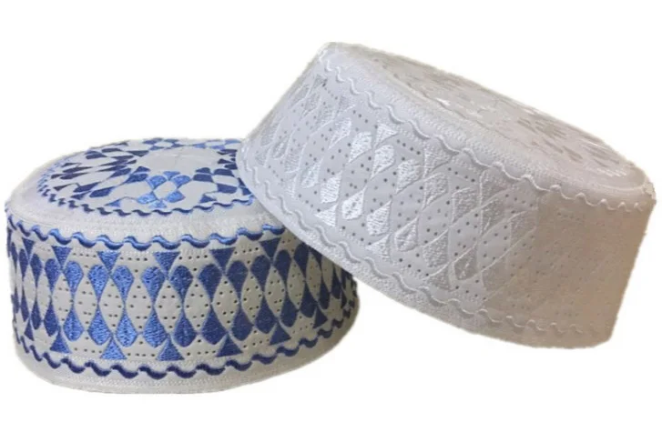 White Muslim Caps And Hats,Kufi Caps And Hats - Buy Muslim Cap,White ...