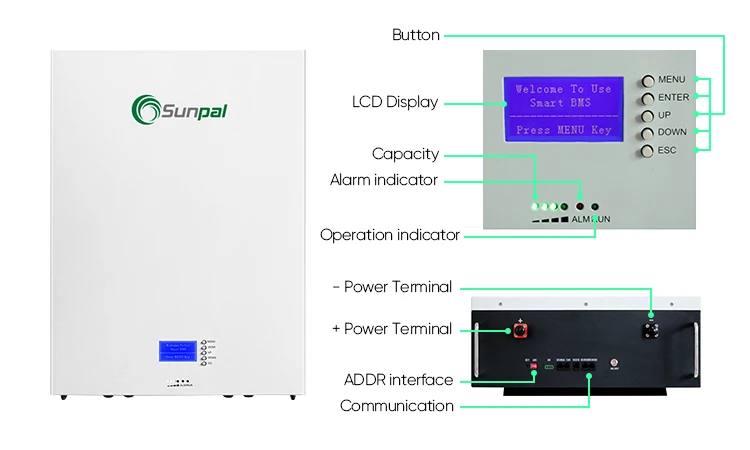 Sunpal Lithium Ion Batteries 48V 100ah - Reliable Energy Storage