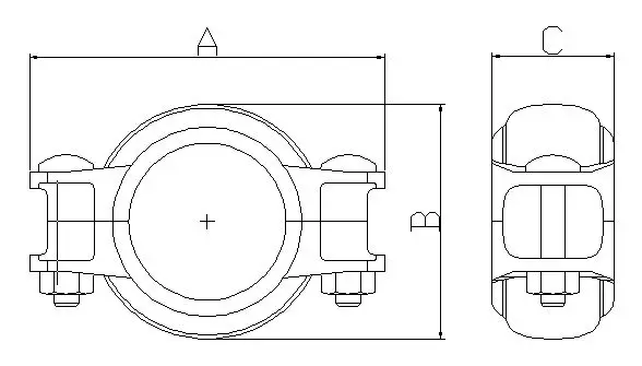 Dn80 High Pressure Victaulicestyle Quick Joint Flat Shoulder Groove ...