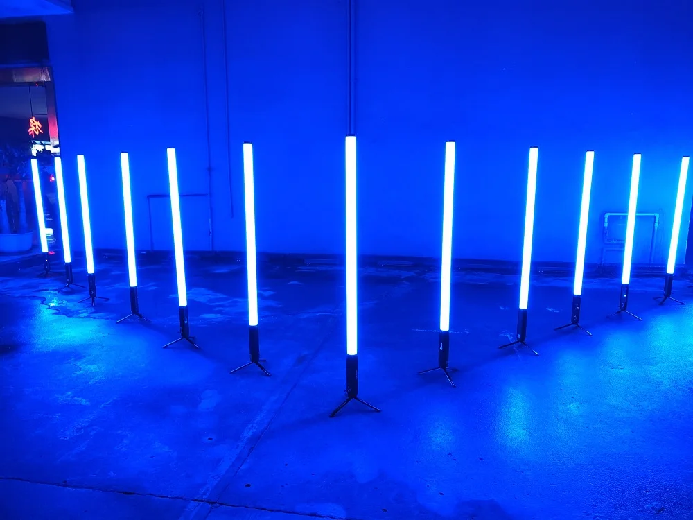 Portable IP65 Wireless Battery 360° LED Tube Light for Stage, DMX ...