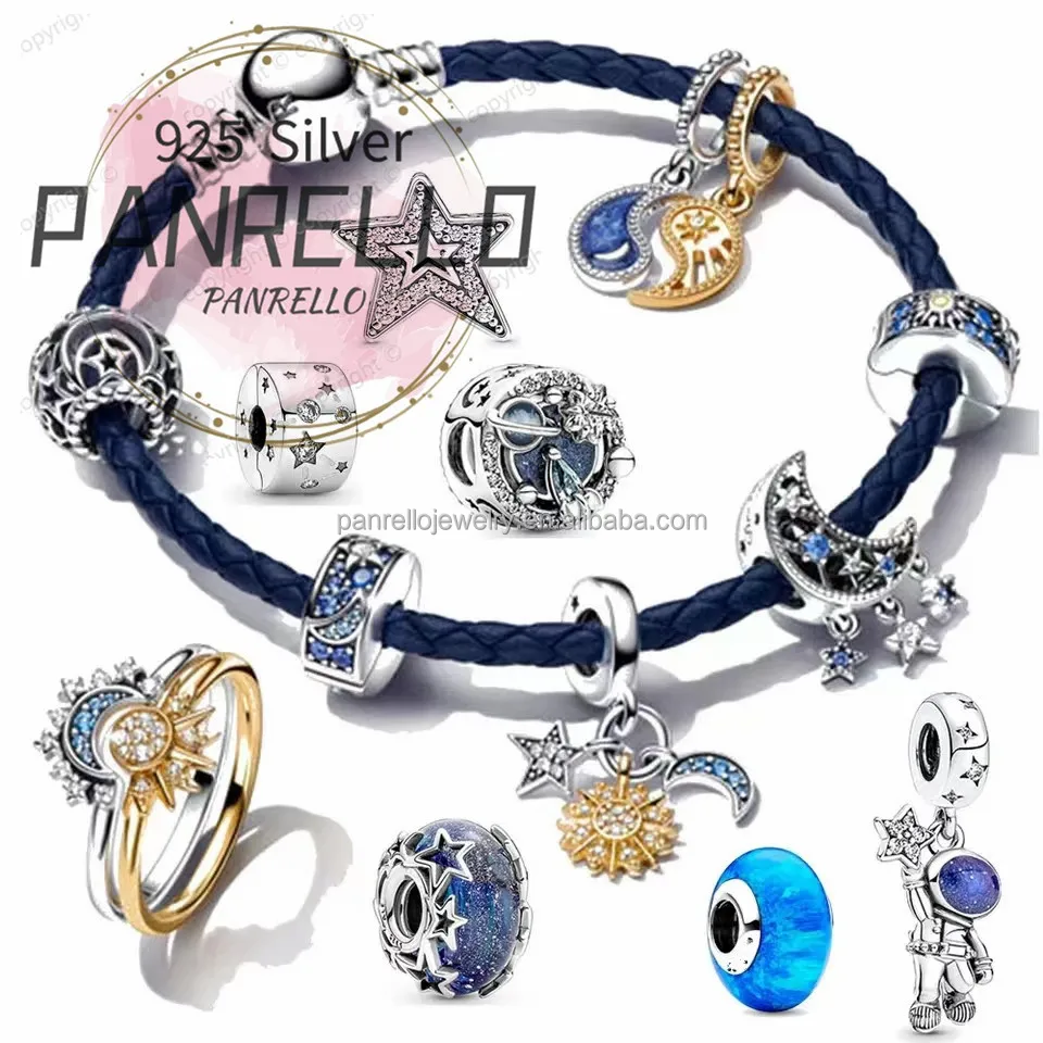 Factory 925silver Pandorariars 791691c02 Ocean Deep Blue Charm ...