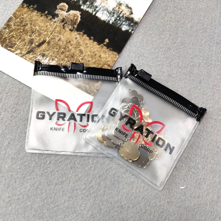 Customized PVC Clear Jewelry Bag - Biodegradable & Stylish