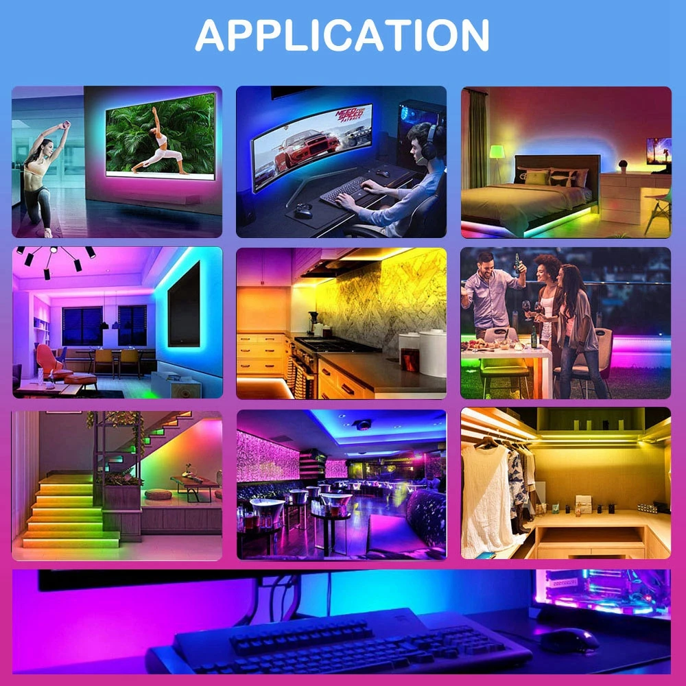 Adjustable Rgb Led Chip Ws2812b Sk6812 Sk9822 Apa102 Apa107 Ic Built In ...