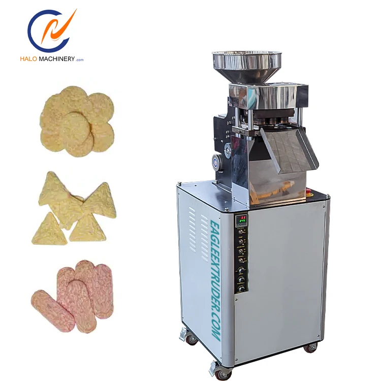 Jinan Halo Popular Extruded Machinery Automated Pop Rice Cake ...