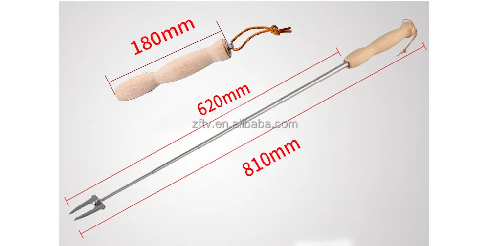 Extendable Roasting Forks - Perfect for BBQ & Outdoor Cooking