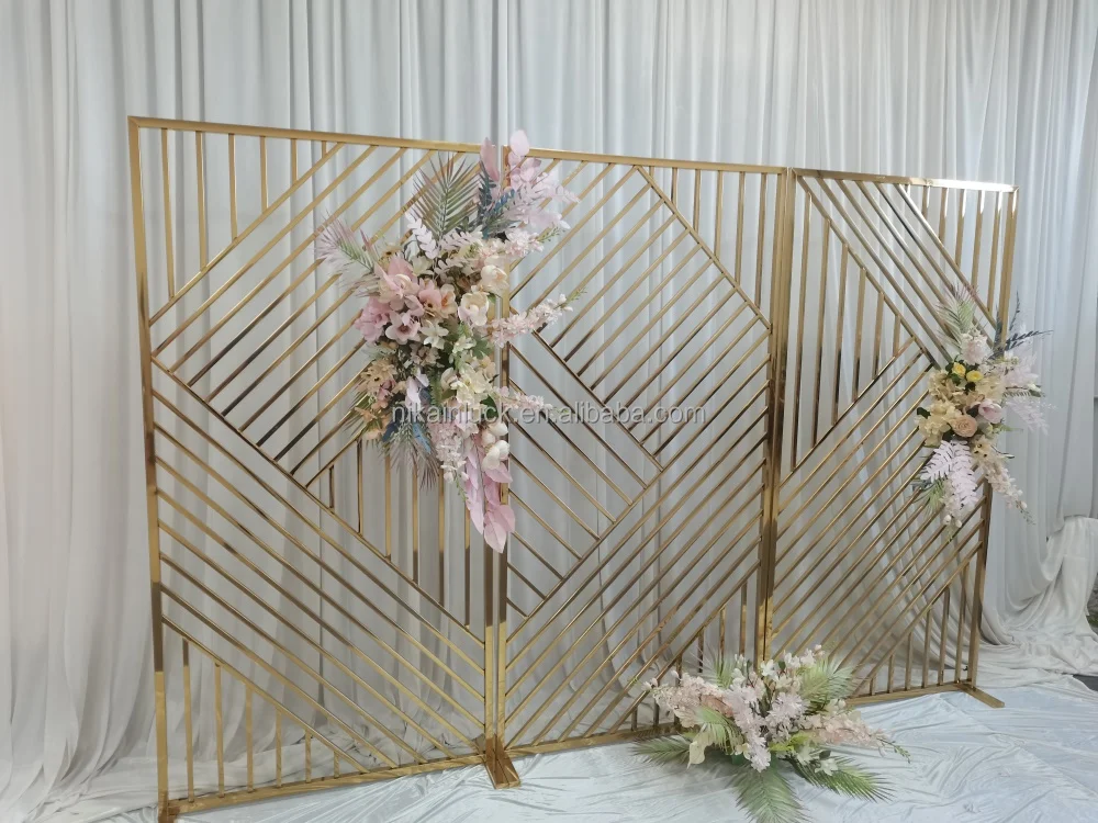 NIKA LED Light Strip Wedding Arch Backdrop - Elegant Decor