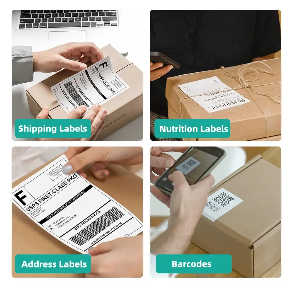 Thermal Label Printer Shipping Label Printer Thermal Label Maker ...