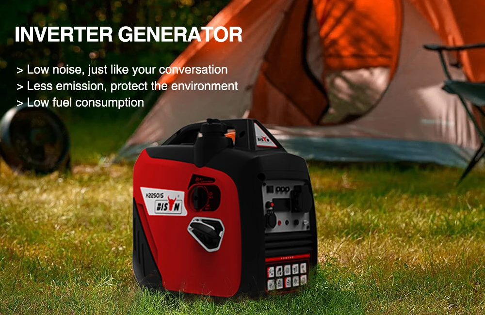 Bison China 1800 W Power Generator - Reliable and Portable