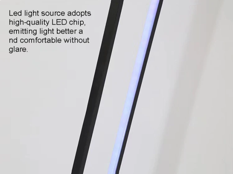 Nordic Modern RGB Floor Lamp LED Standing Lights Remote Control Corner ...