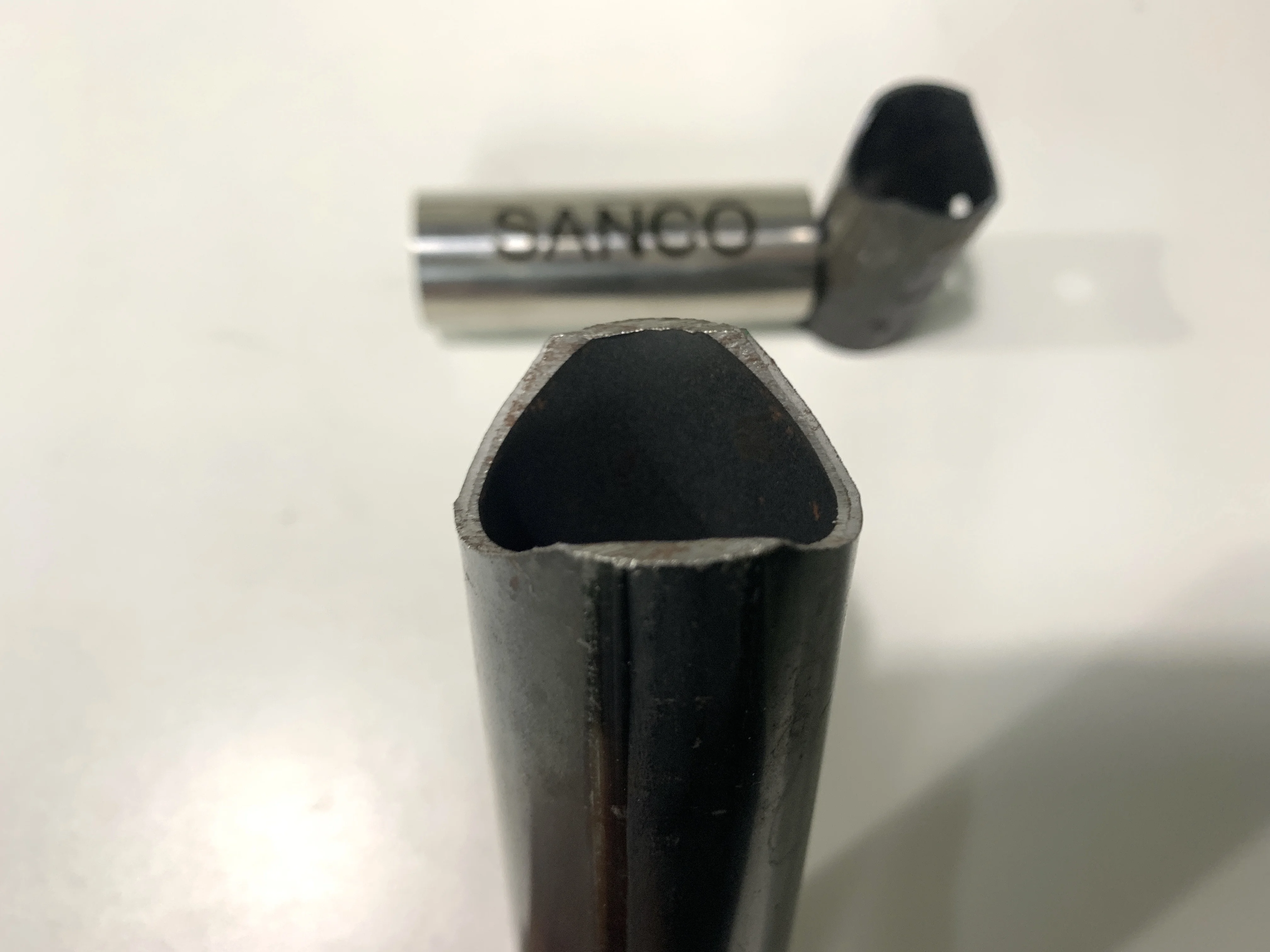 Pipe Tube Corner Arc Cut Angle Notching Slotting Machine