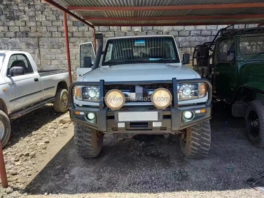 Land Cruiser LC 79 Head Lamp Angel Eyes LED Headlight for Toyota ...