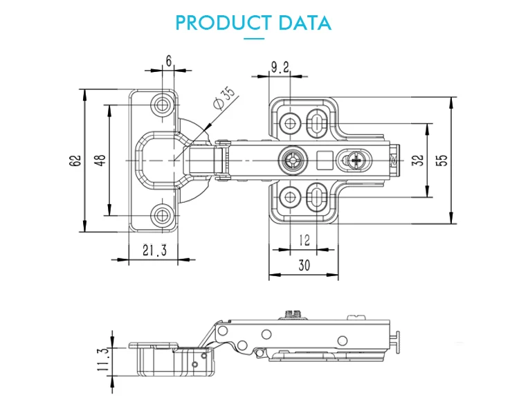 TOPCENT Kitchen Hinges - Soft Closing Cabinet Door Hinges