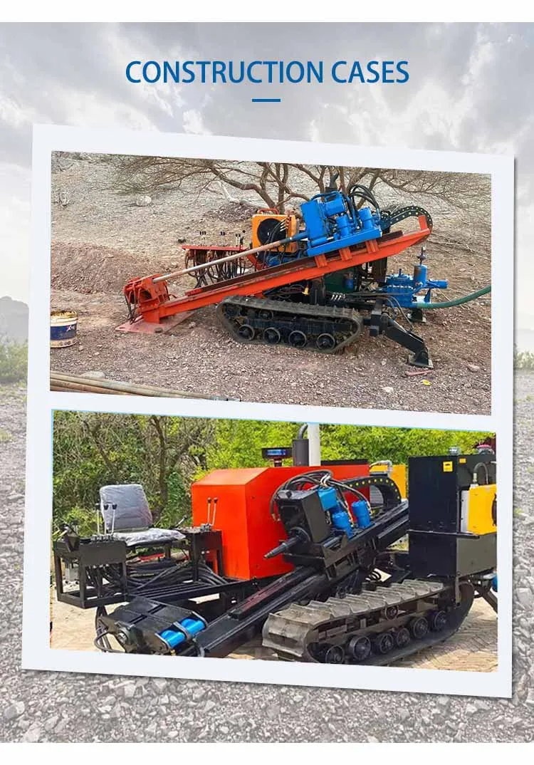 Mini Horizontal Directional Drilling Machine Horizontal Soil Drilling ...