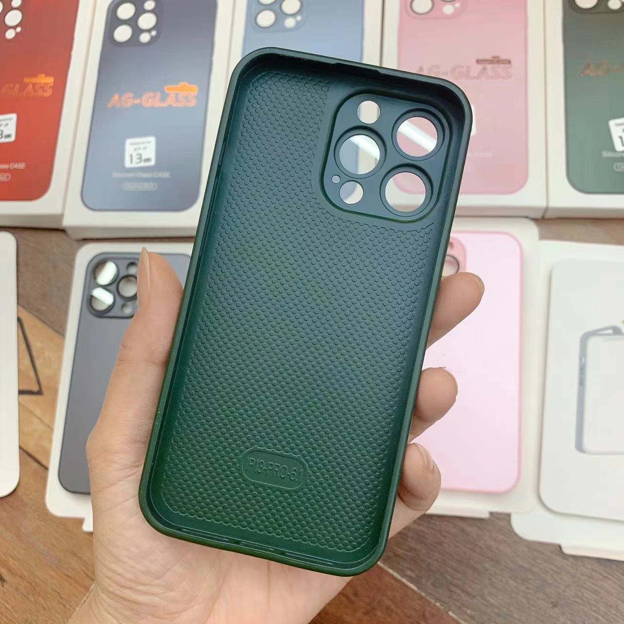 AG Glass Case for Iphone 13/13 Pro/13 Pro Max - Luxury Protection