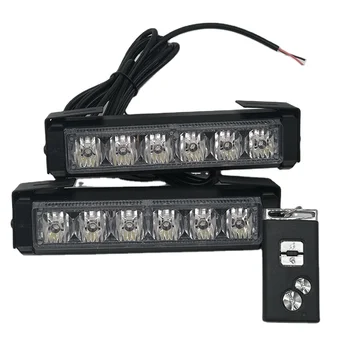 Car Grill Strobe Light For Truck Flashing Breakdown Emergency Light Car ...