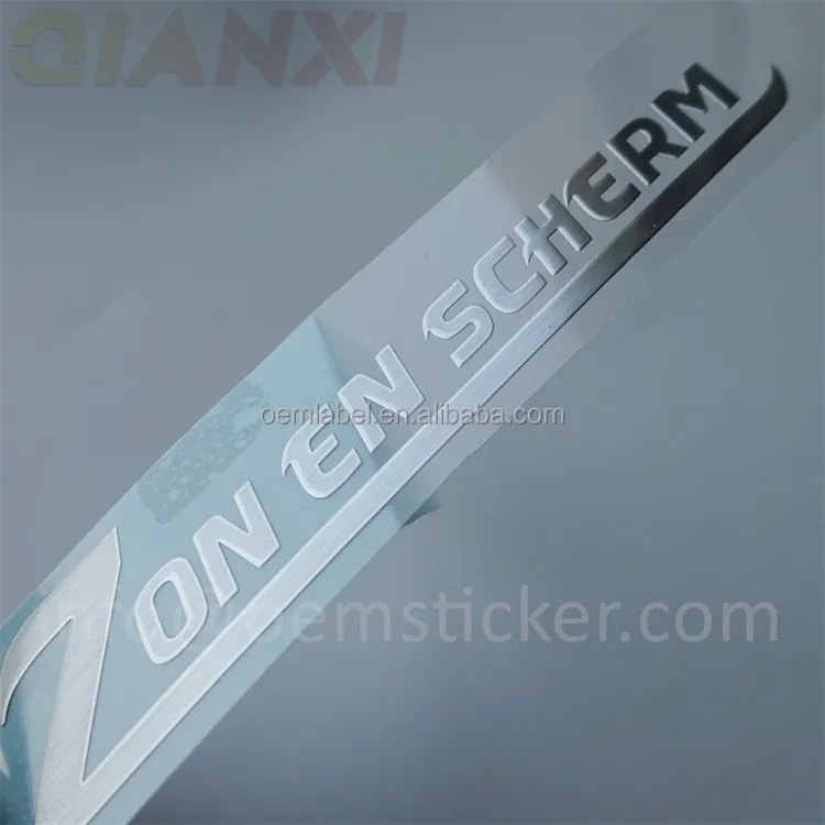 Custom Metal Transfer Electroplating Labels Electroform Nickel Plating ...